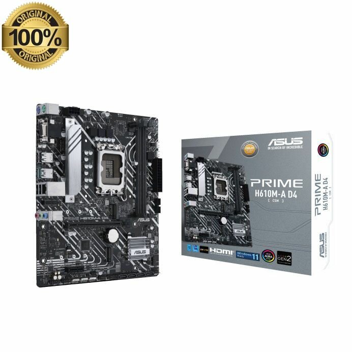 Материнская плата ASUS PRIME H610M-A-CSM (90MB1G20-M0EAYC)