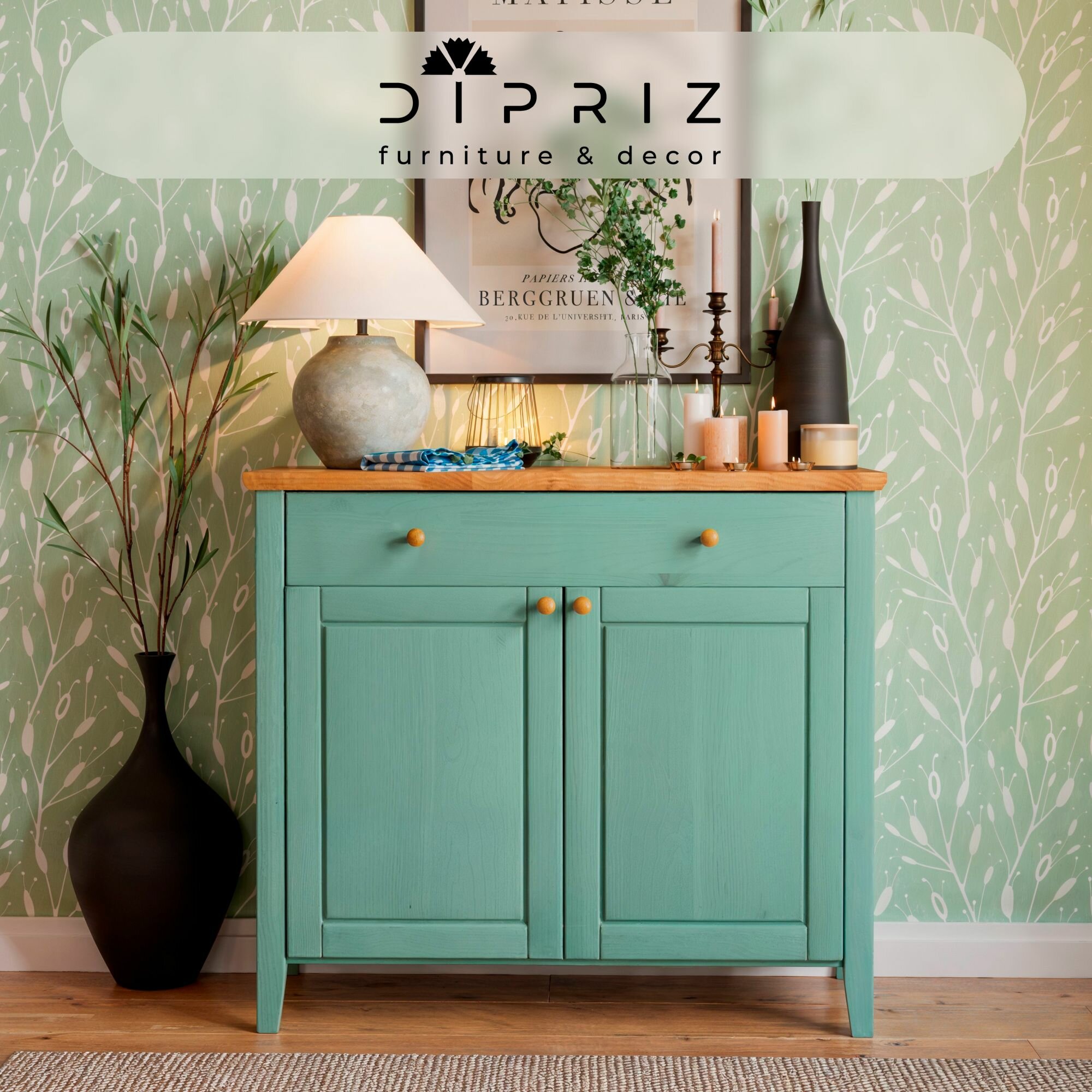 Комод, 108х41х98, Саргас, с ящиками, для одежды и игрушек, в прихожую, деревянный, эвкалипт, Dipriz