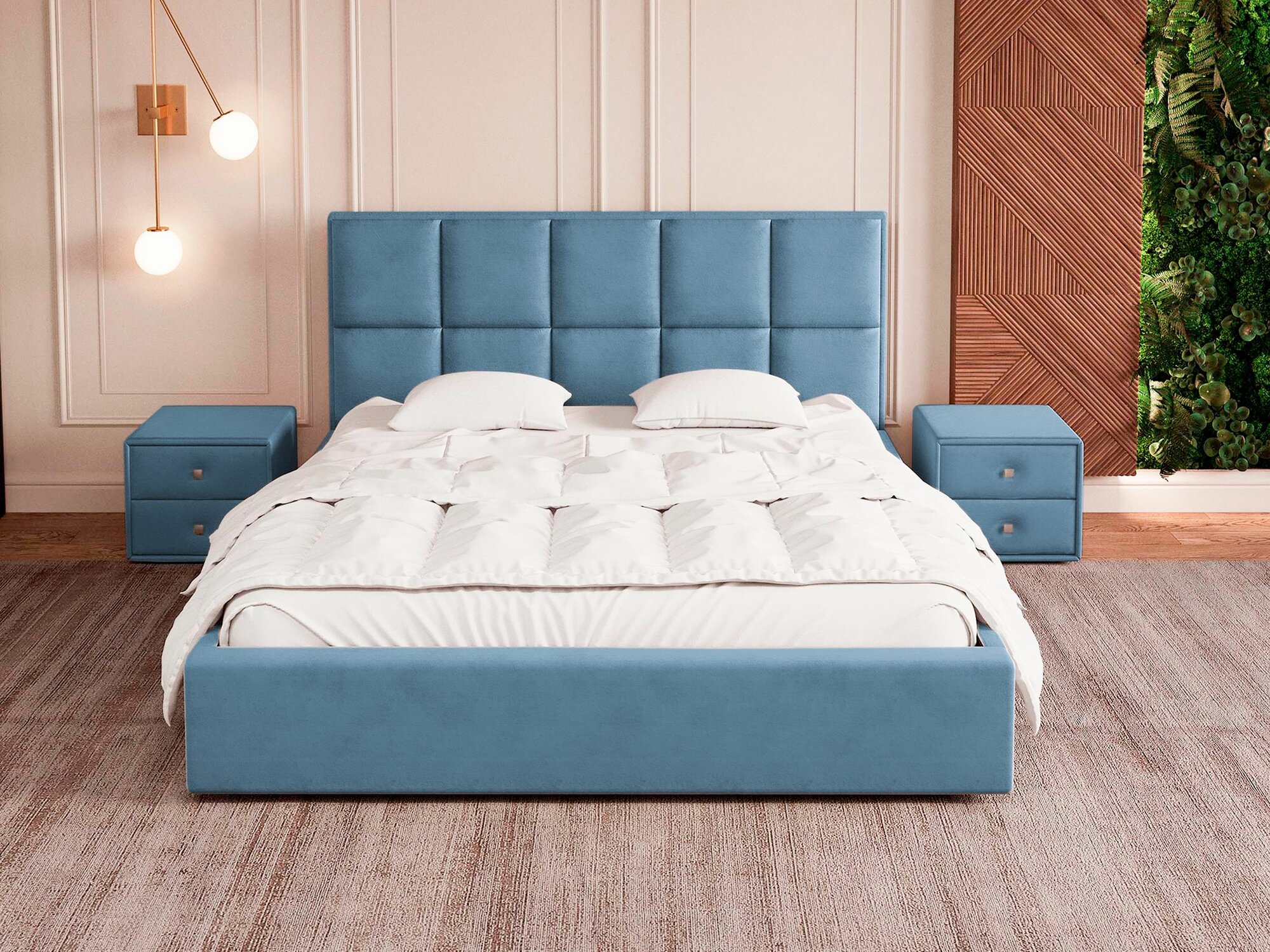 Двуспальная кровать 180х200 Флоренция с подъёмным механизмом, Микс-Интерьер (Россия)