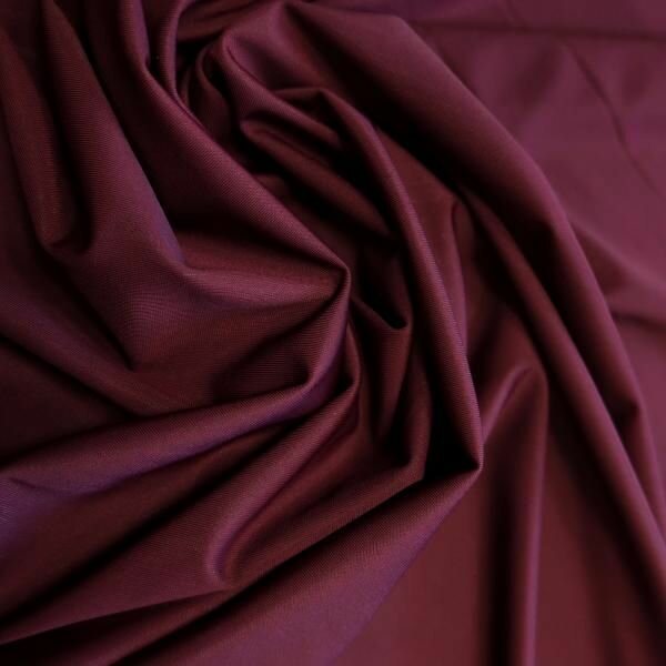 Ткань Бифлекс подкладочный Carvico 5227 Vigneto (бордовый) отрез 100*165см