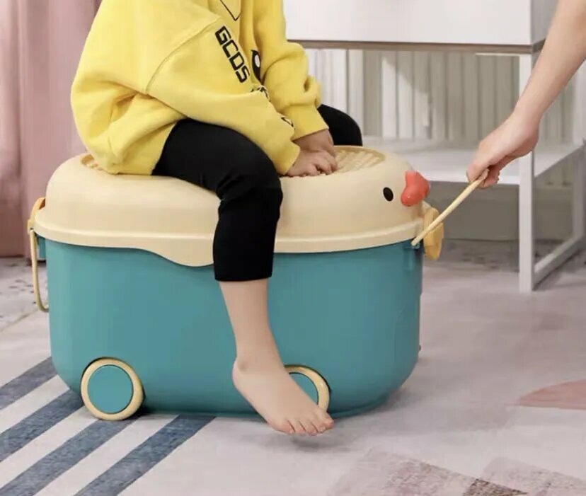 Ящик для игрушек длина 57 см, ширина 38 см, высота33 см, секции: 2 , шт.