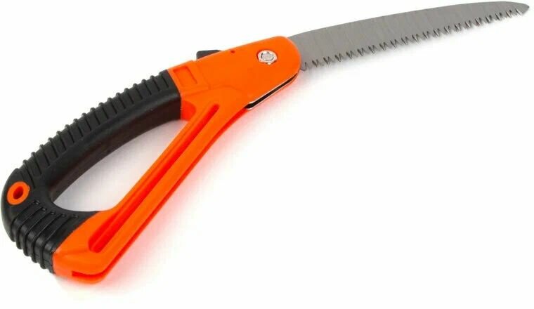 Пила садовая TOURIST Дружба ДИ-830, складная, сталь, нержавеющая, оранжево-черная