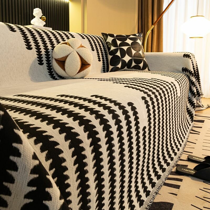 Высококачественное диванное покрывало, легкое роскошное, грязеотталкивающее и нескользящее диванное полотенце