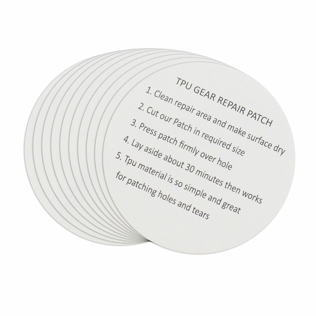 Патчи для ремонта водонепроницаемых тентов