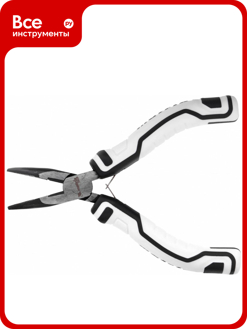 Изогнутые длинногубцы MATRIX Mini PRO 125 мм, авторазжим 17831, для труднодоступных мест