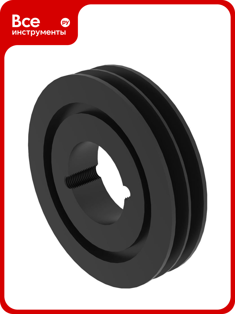 Клиновой шкив SKF SPA 63/2 TB, чугуна