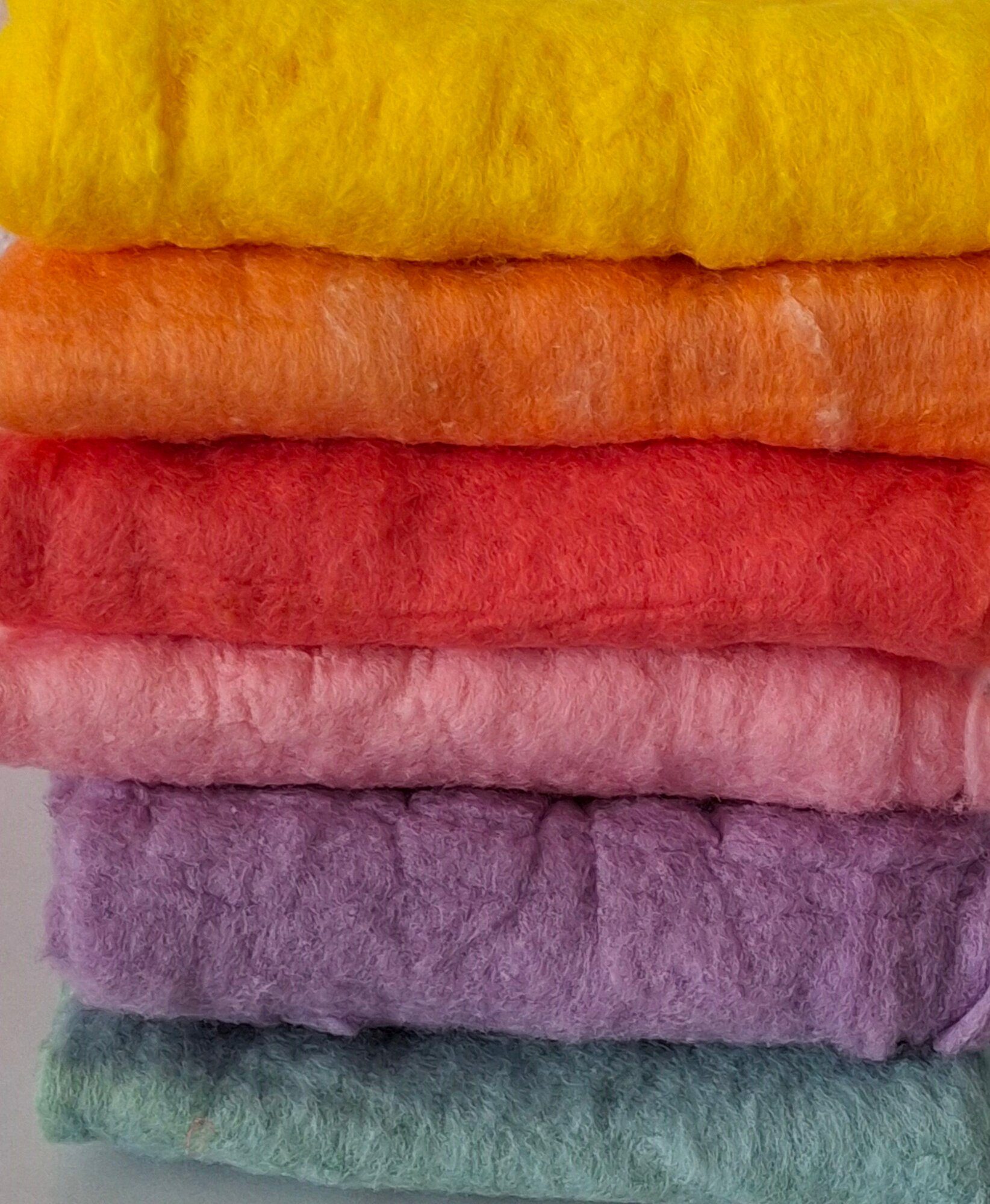 Мини набор, размер 10 см * 9 см, хлопок, окрашенная вата для ватных игрушек