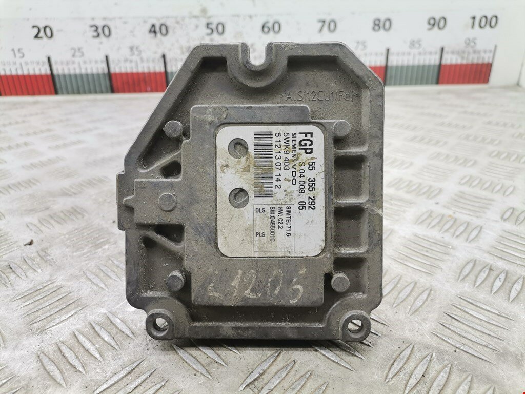 Блок управления двигателем Opel Vectra B 55355292 арт. 2237323