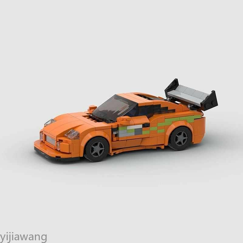 Новые, игрушечные блоки, автомобили, Toyota MK4 Supra