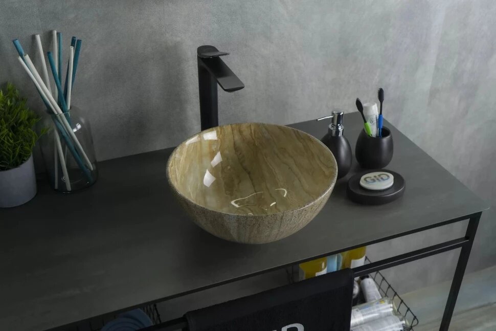 Раковина 32x32 см GID Stone Edition Mnc488