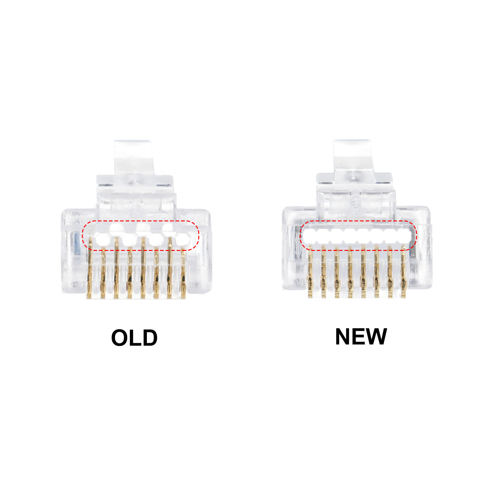 Набор обжимных инструментов RJ45 с разъемами Cat5e/Cat6