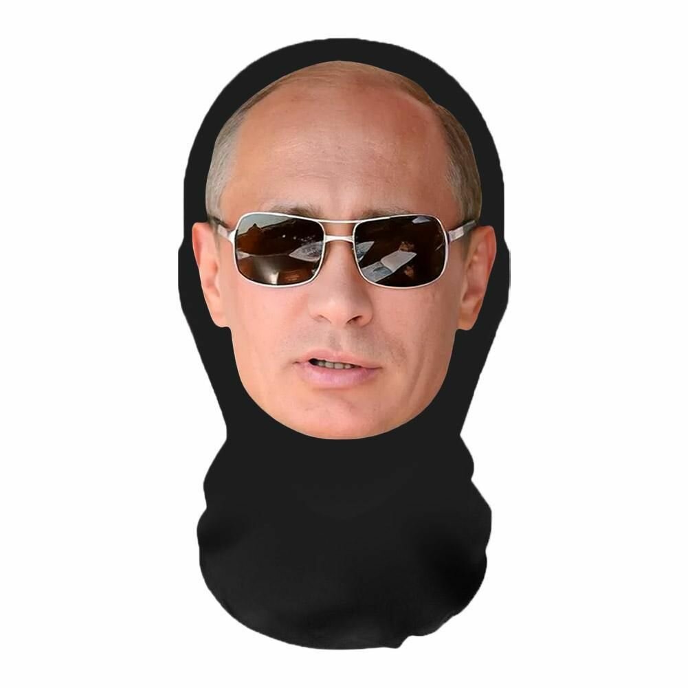 Маска Путина, картон