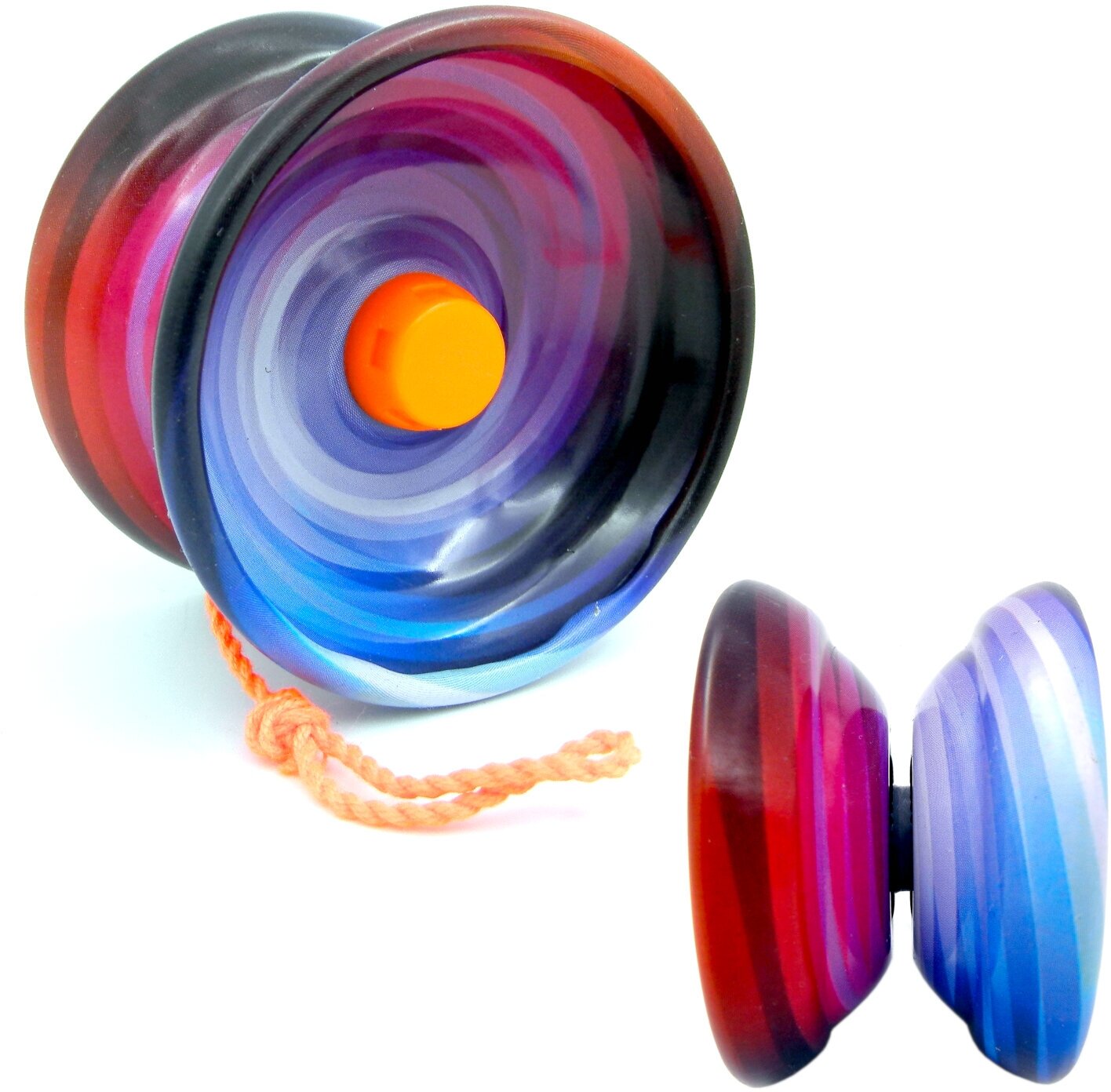 Йо-йо из металла. YoYo противоударный металлический. Игрушка Ёё. Цвет в ассортименте.