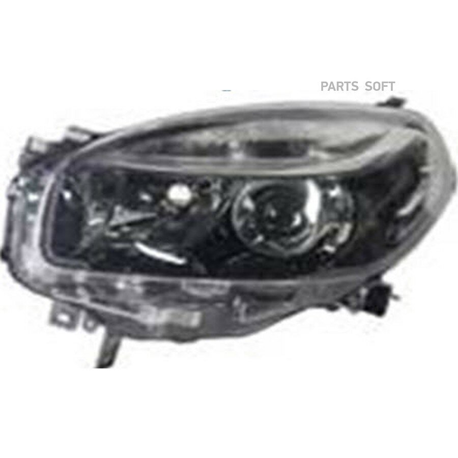 Фара лев RENAULT: KOLEOS 11- линзован с рег. мотор внутри черн от официального дистрибьютора, DEPO, артикул 5511194LMLDEM2