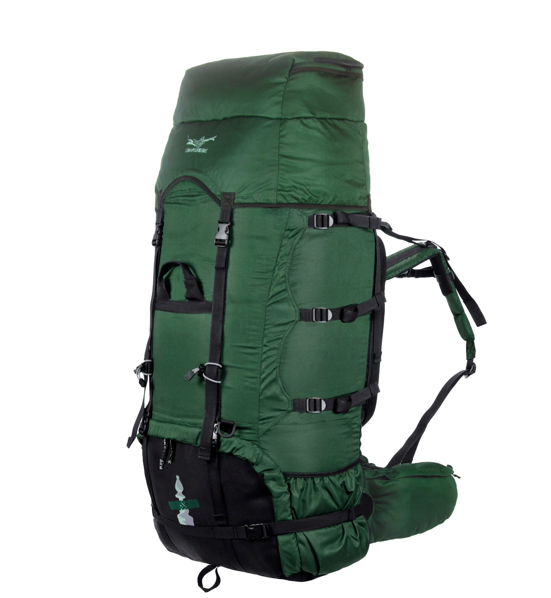 Рюкзак туристический гроссмейстер 100 Темно зеленый Снаряжение