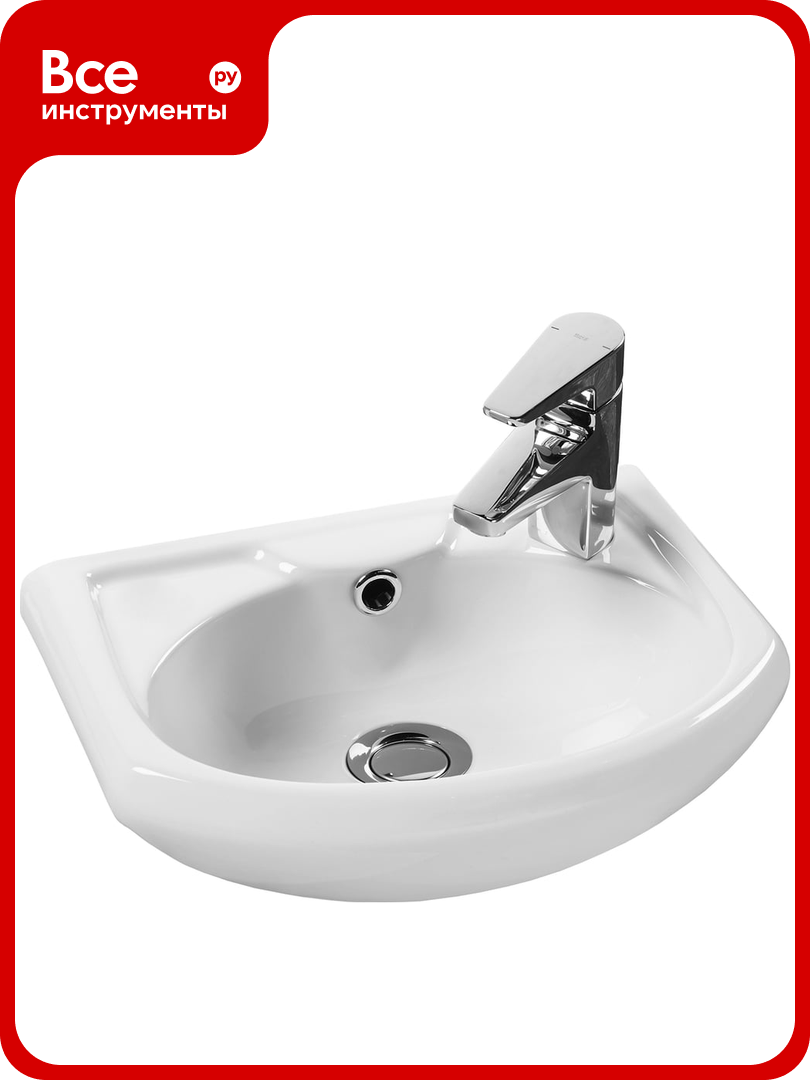 Умывальник Santek азов 40 см 1. WH11.0.254 00000049571 1WH110254, Чем привлекательна эта раковина