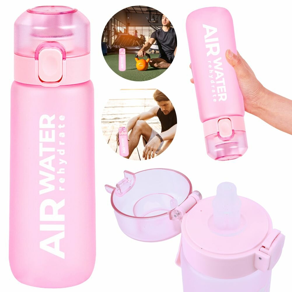 Milochic Фляга спортивная 750 мл, розовый