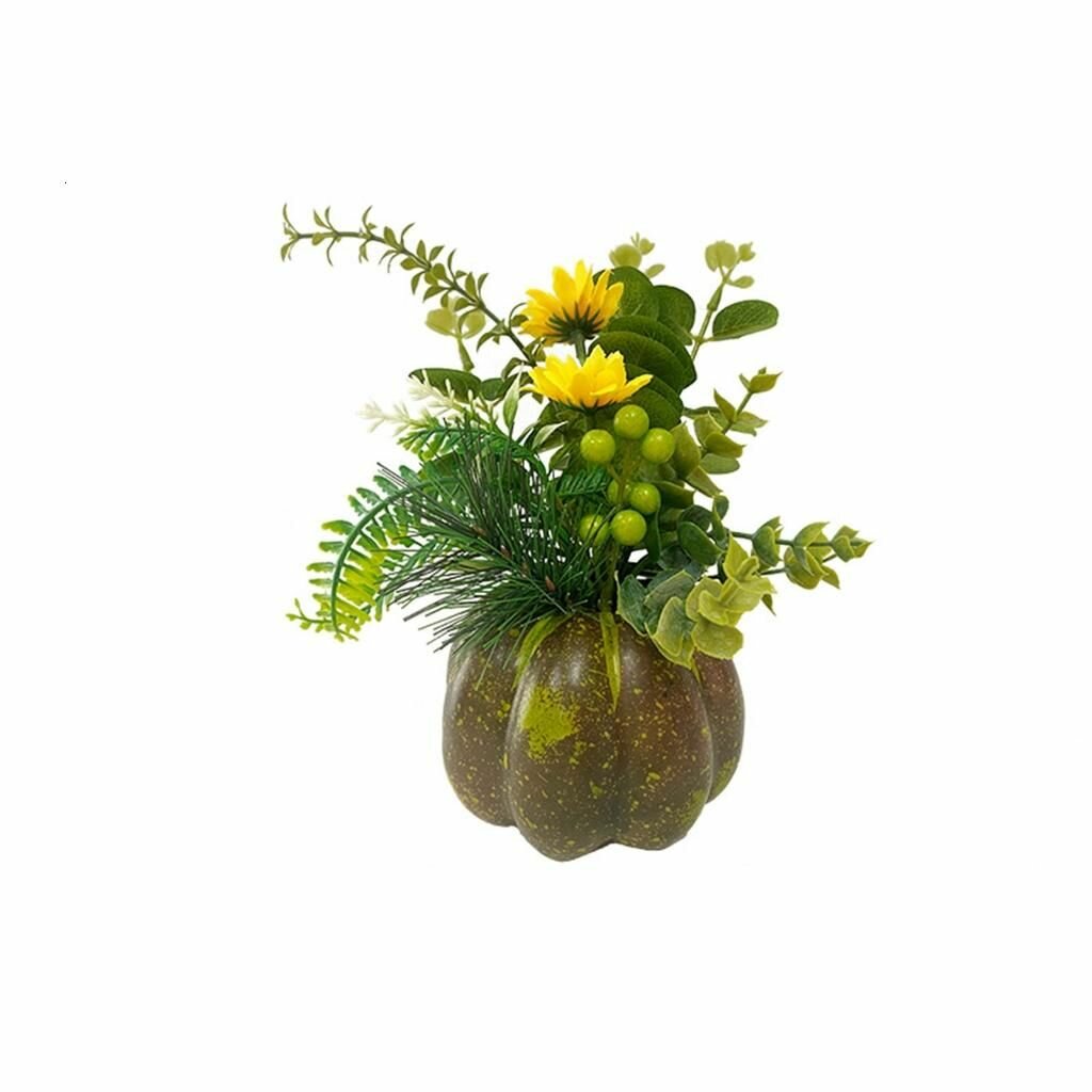 Праздничное оформление, Украшение из тыквы с имитацией Хэллоуина-A7769