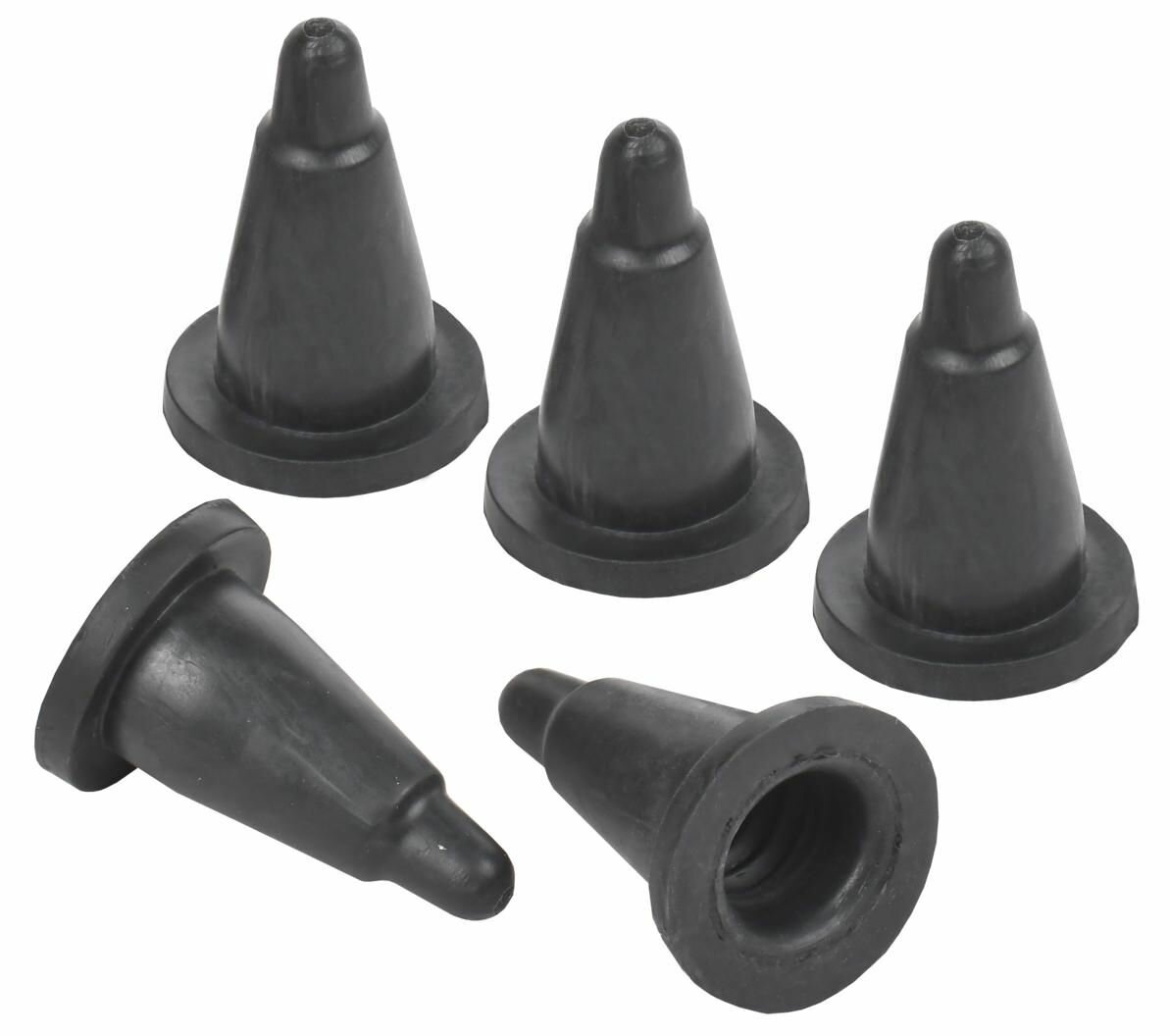 Колпачок герметичный IEK КИ 4-50, 32х22 мм, пластик, черный