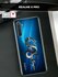 Чехол на Realme 6 Pro / Реалми 6 Про с принтом "Змея с мечом чёрная", прозрачный