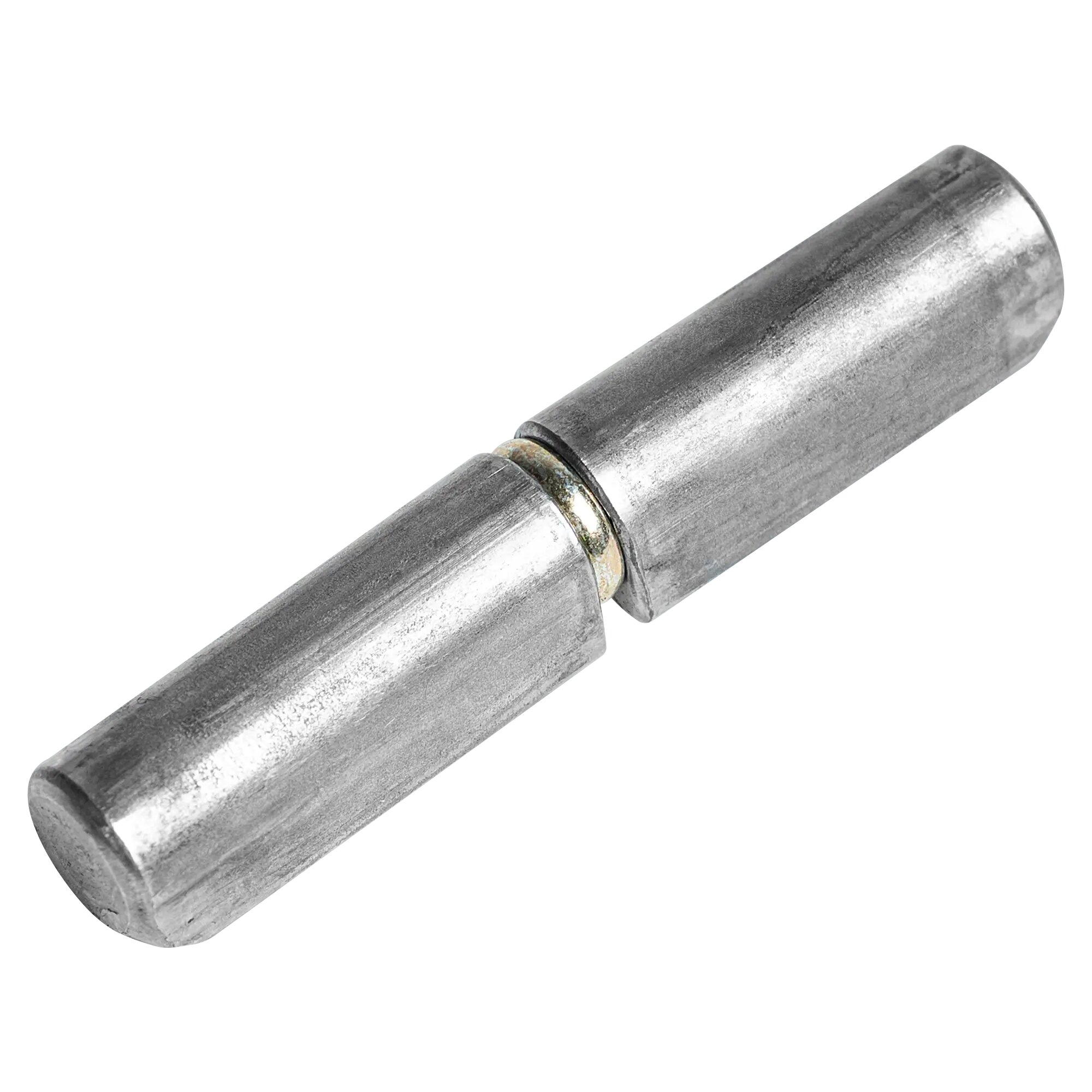 Наварная петля 10x60 мм цвет серый - стальная конструкционная петля для сварки и монтажа.