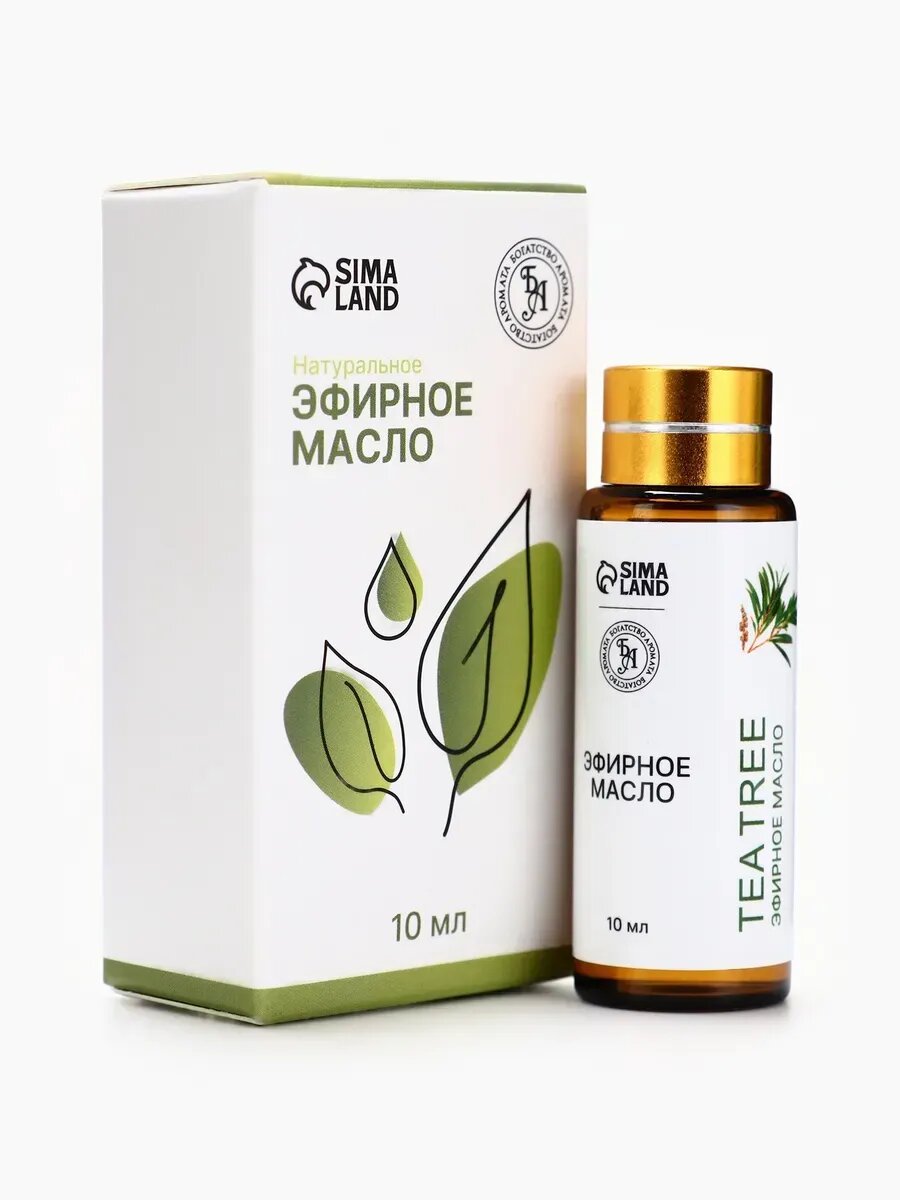 Эфирное масло Чайное дерево 10 мл, с пипеткой