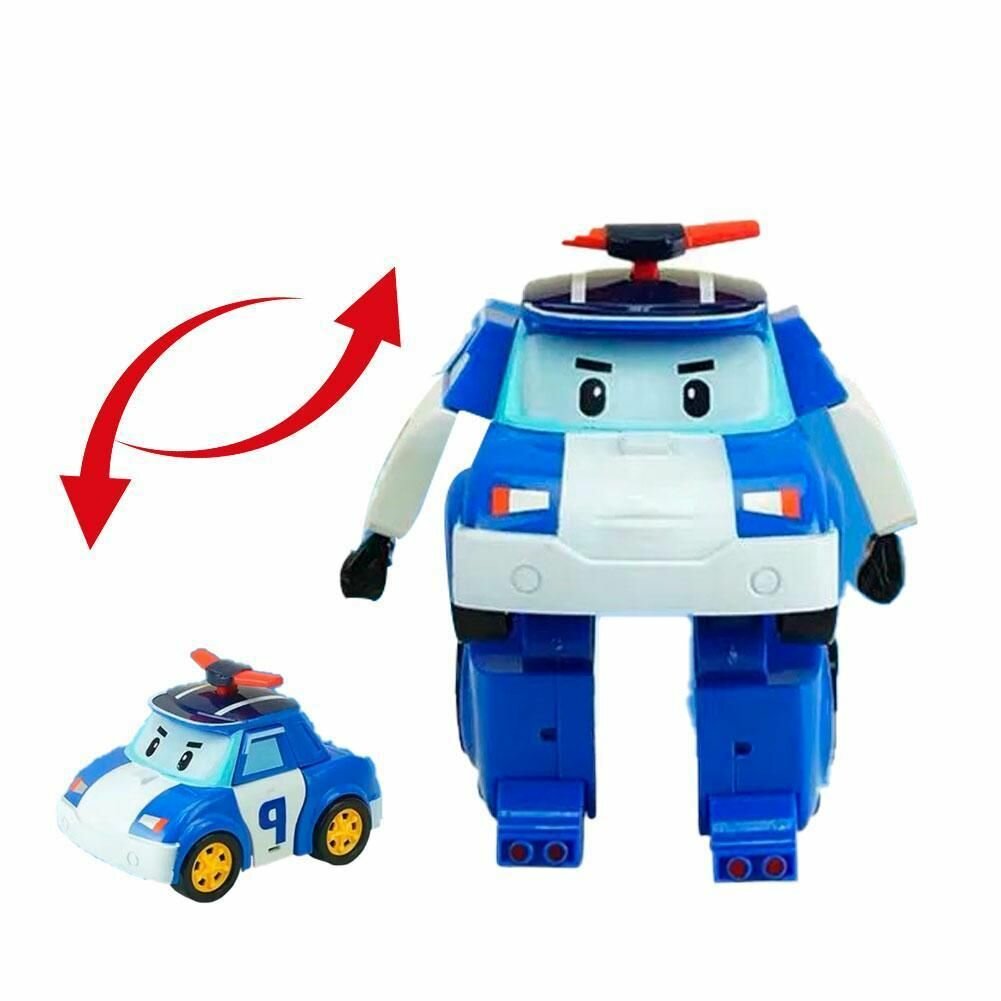 Игрушка робот трансформер Робокар Поли, мини Поли, Robocar Poli, MRT-670