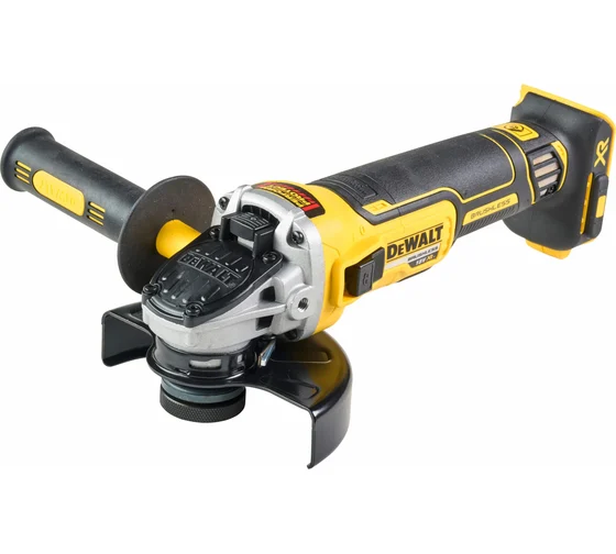 Аккумуляторная угловая шлифмашина DeWalt 18В XR 125мм DCG405P3-QW