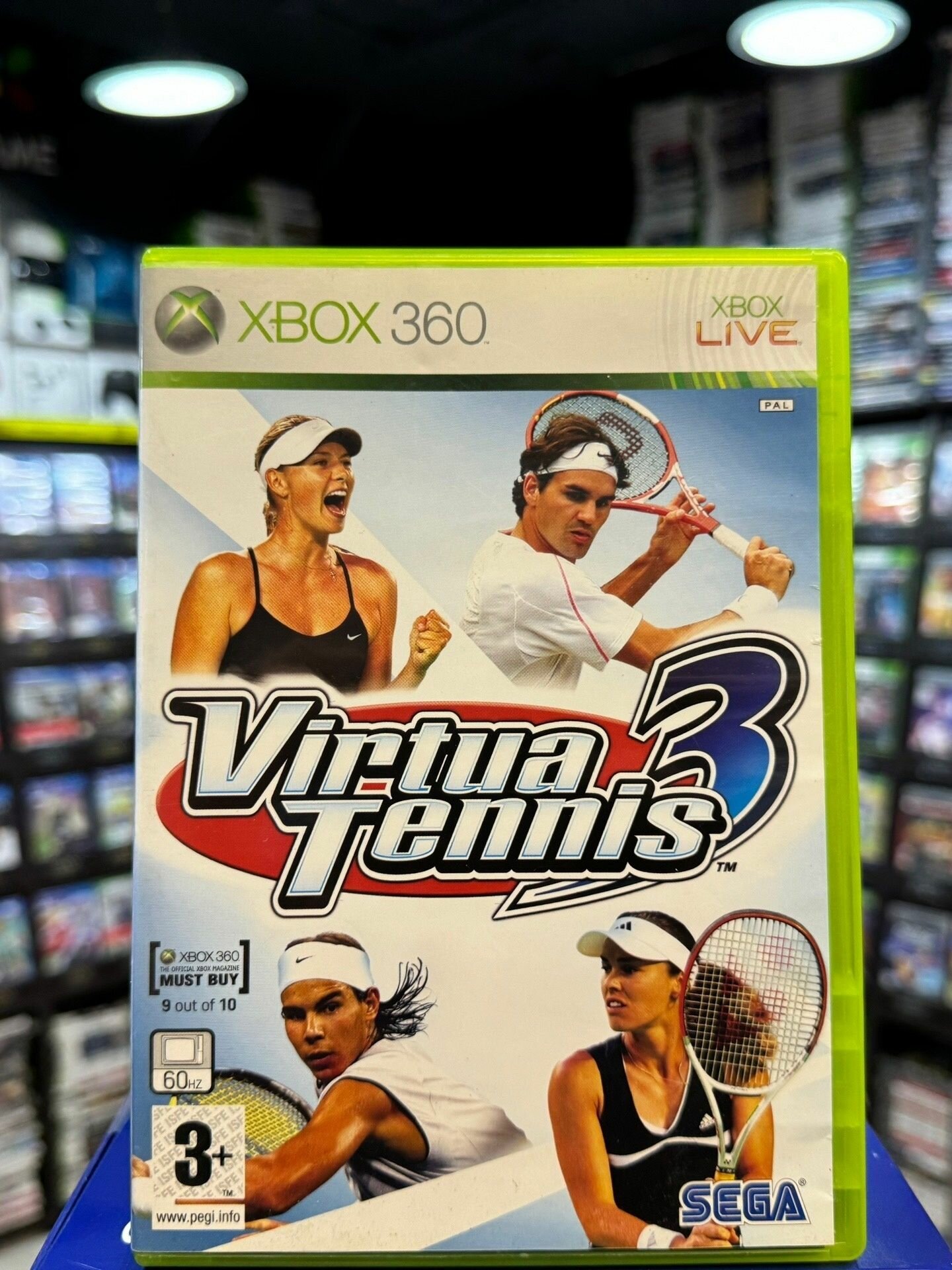 Игра Virtua Tennis 3 (Xbox 360) (Box)