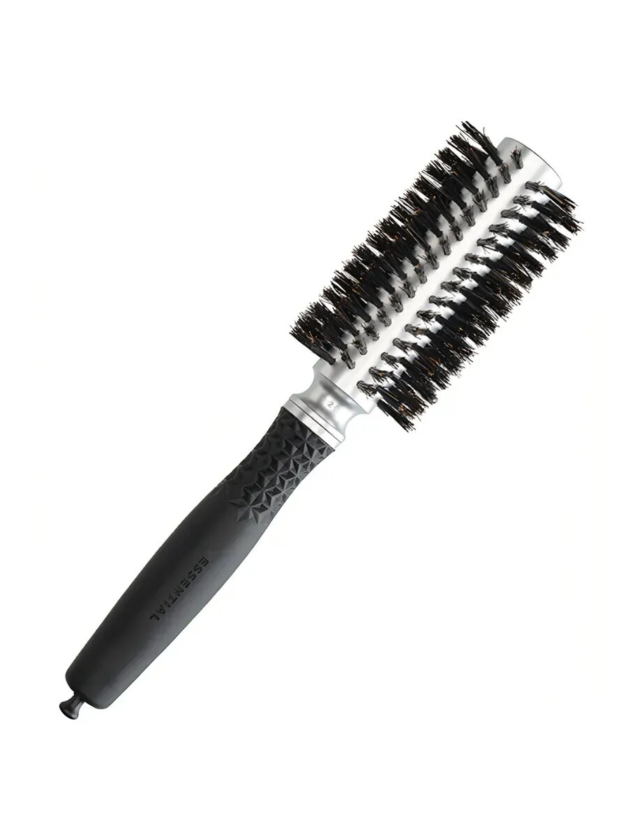 Брашинг ESSENTIAL BLOWOUT SOFT Boar Bristles Silver 25 мм