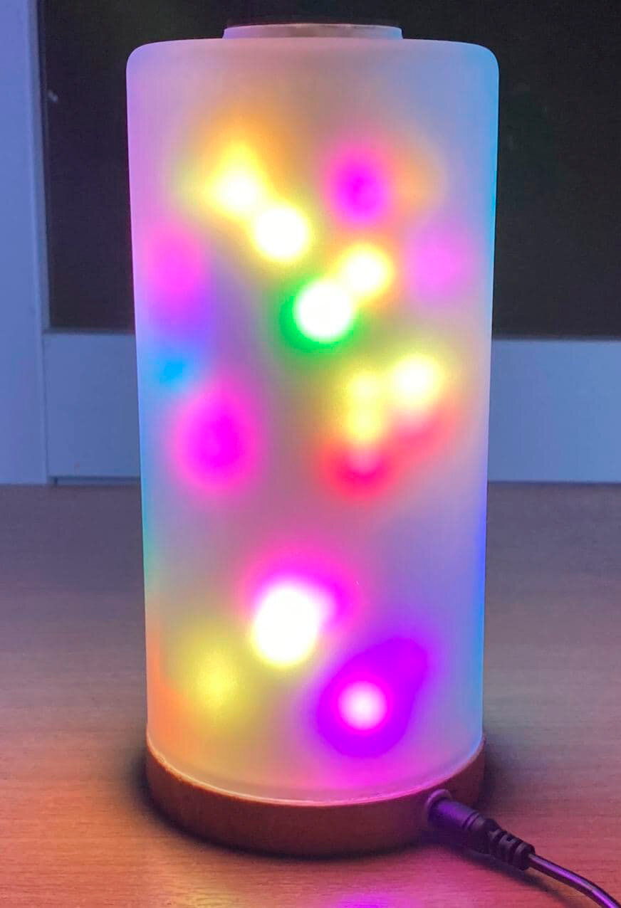 Огненная лампа Gyverlamp, Giant4