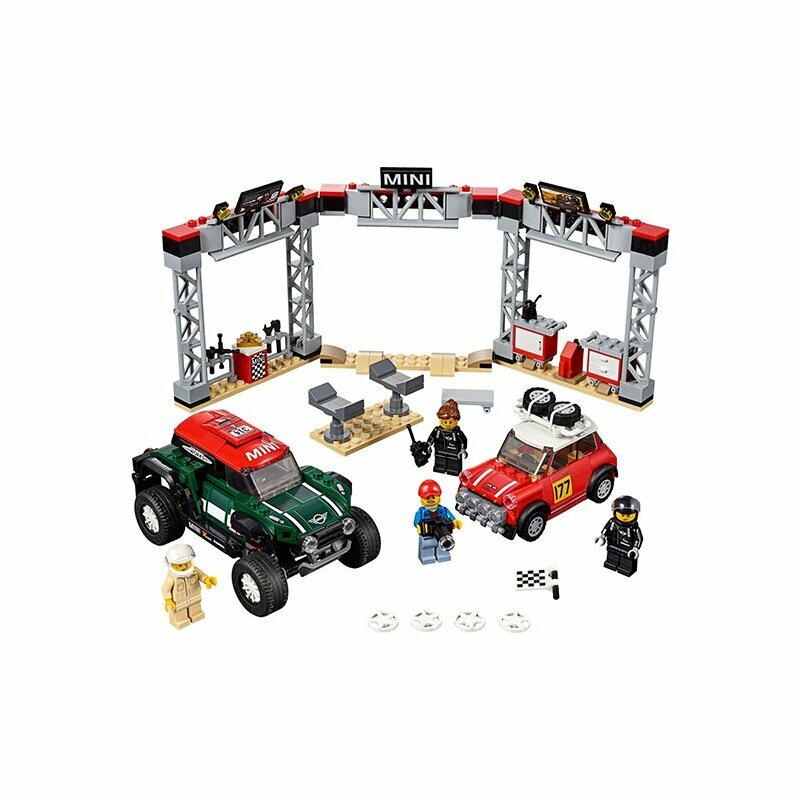 LEGO Super Racing Collection Мини Cooper Тропический вызов Конструктор 481 шт. 75894