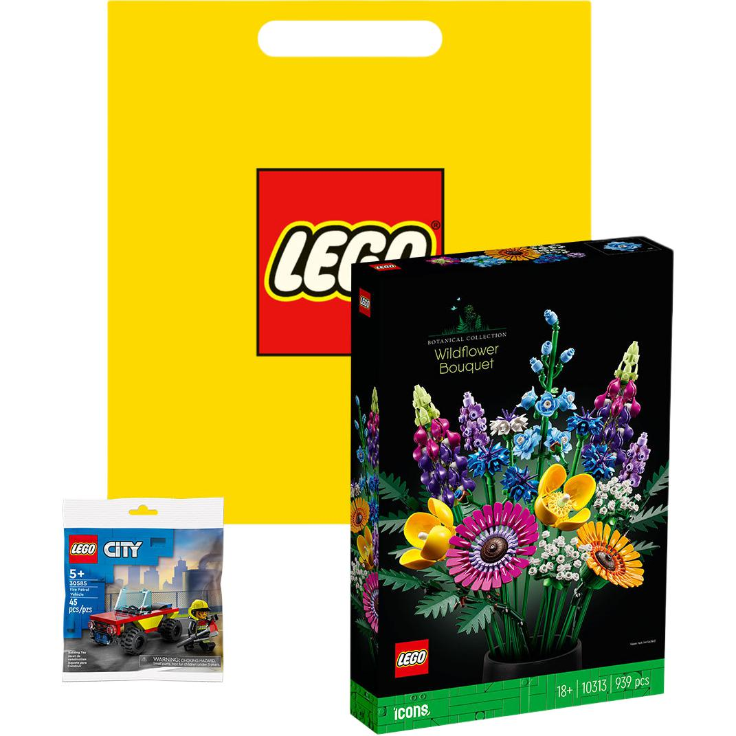 Конструктор пластиковый унисекс LEGO Wildflower Bouquet 4878753