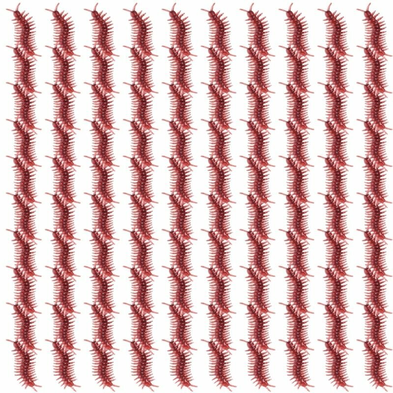 1 упаковка по 100 штук, имитация таракана, сороконожки, геккона, скорпиона-centipede B
