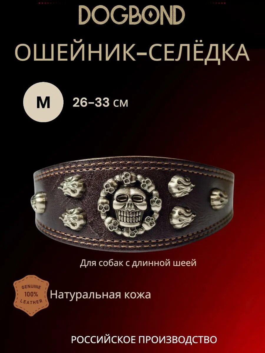Dogbond ошейник-селедка для малых и средних пород
