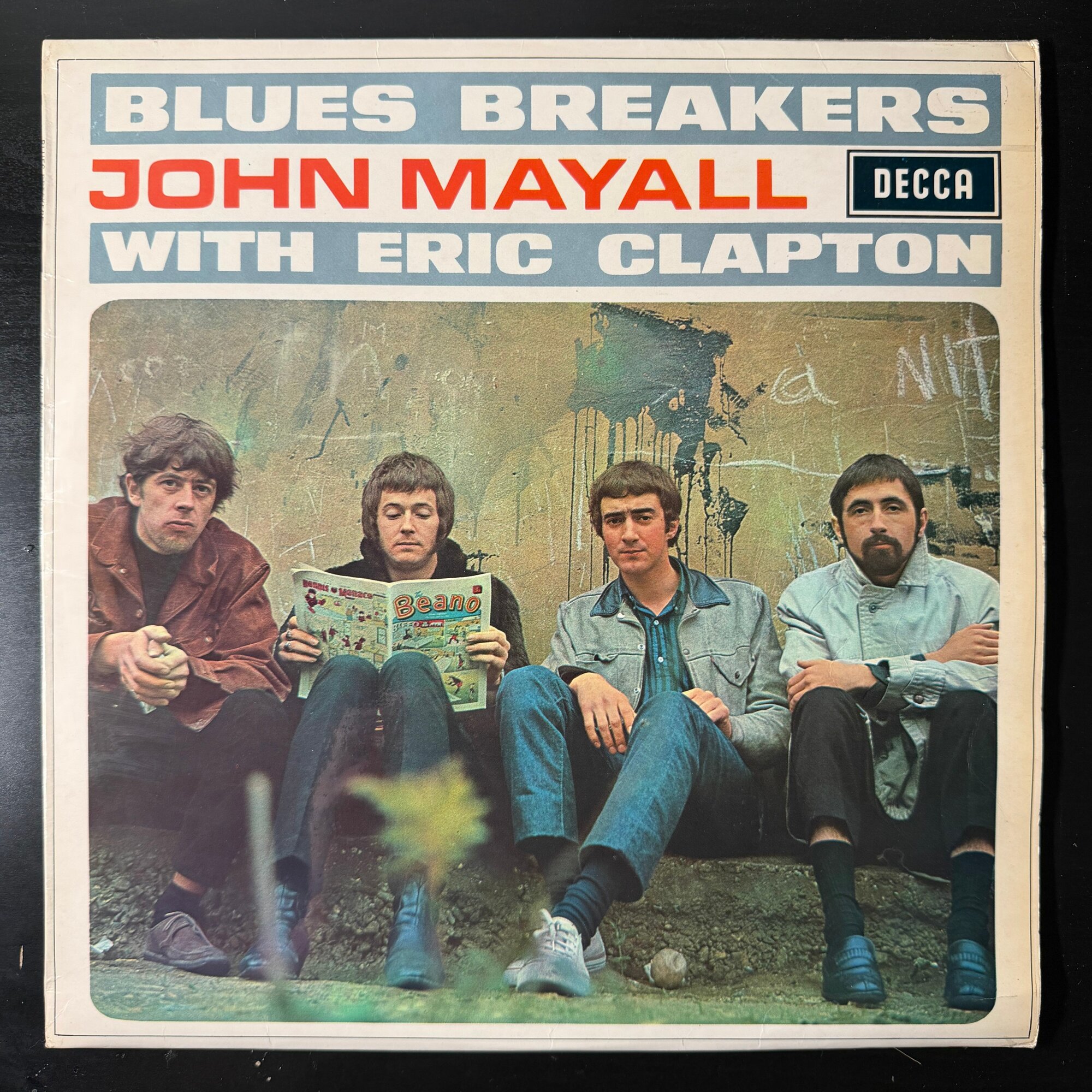 Виниловая пластинка John Mayall With Eric Clapton Blues Breakers 1969г. UK