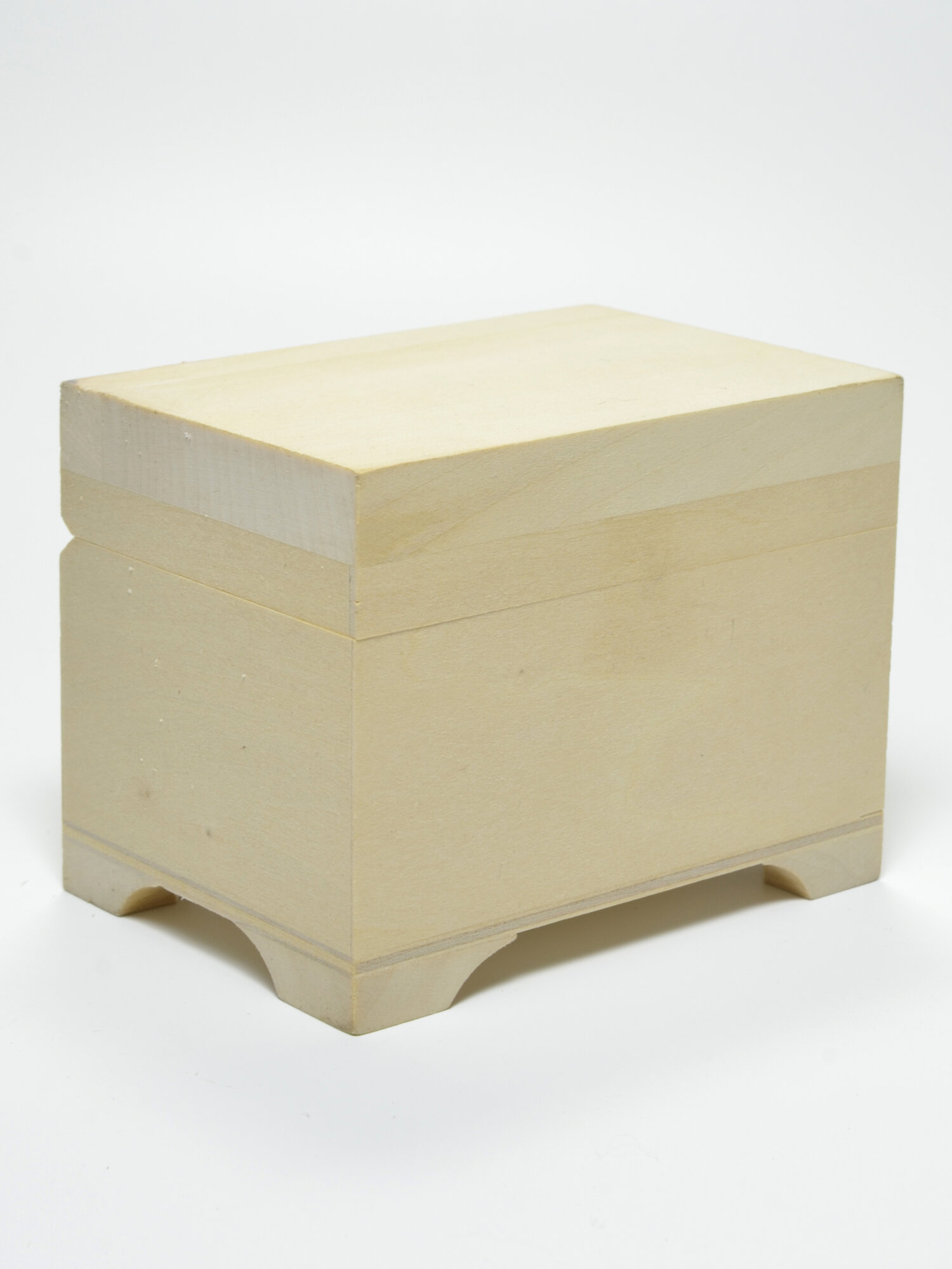 Шкатулка деревянная, для росписи и декупажа, размер 7x10x7 см