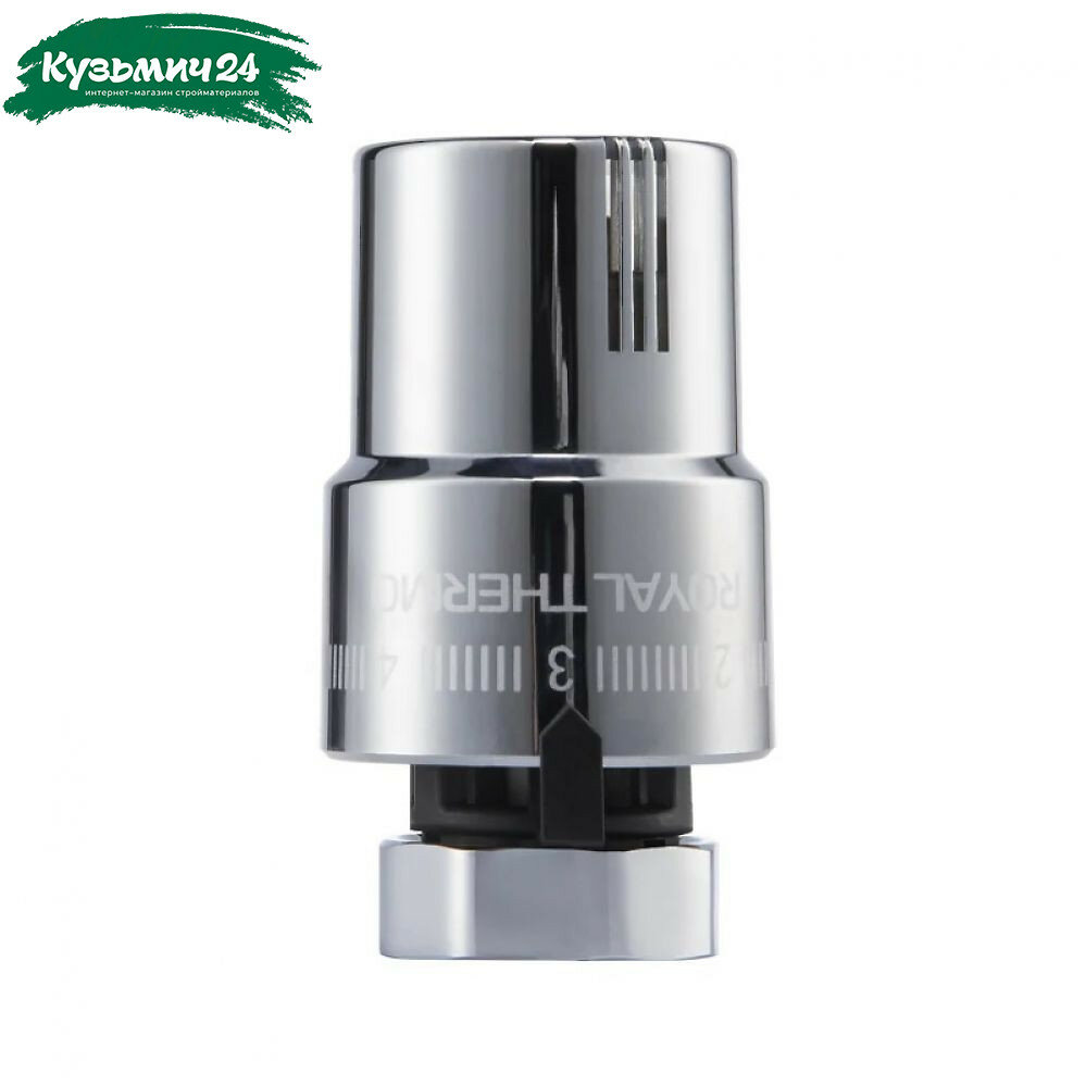 Термоголовка жидкостная Royal Thermo М30х1.5 хром RTO 08.02