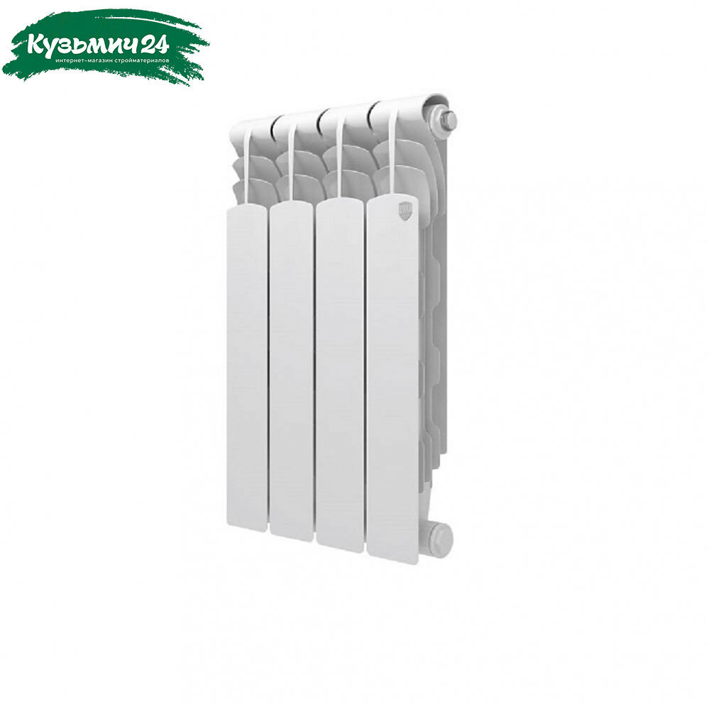Радиатор секционный Royal Thermo Revolution Bimetall 500, HC-1058964, биметалл, 4 секции
