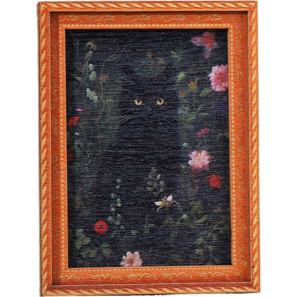 Деревянный магнит на холодильник в виде кошки, оригинальный декор для кухни