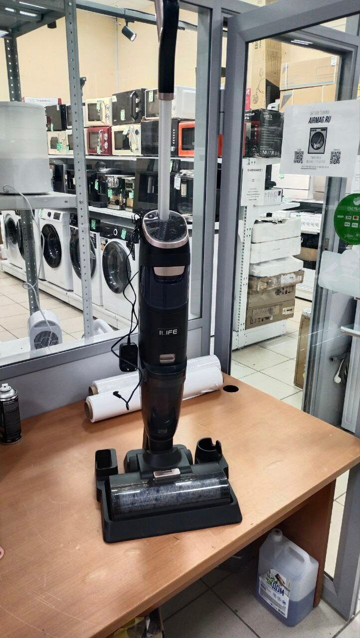 Пылесос вертикальный ILIFE W100 черный