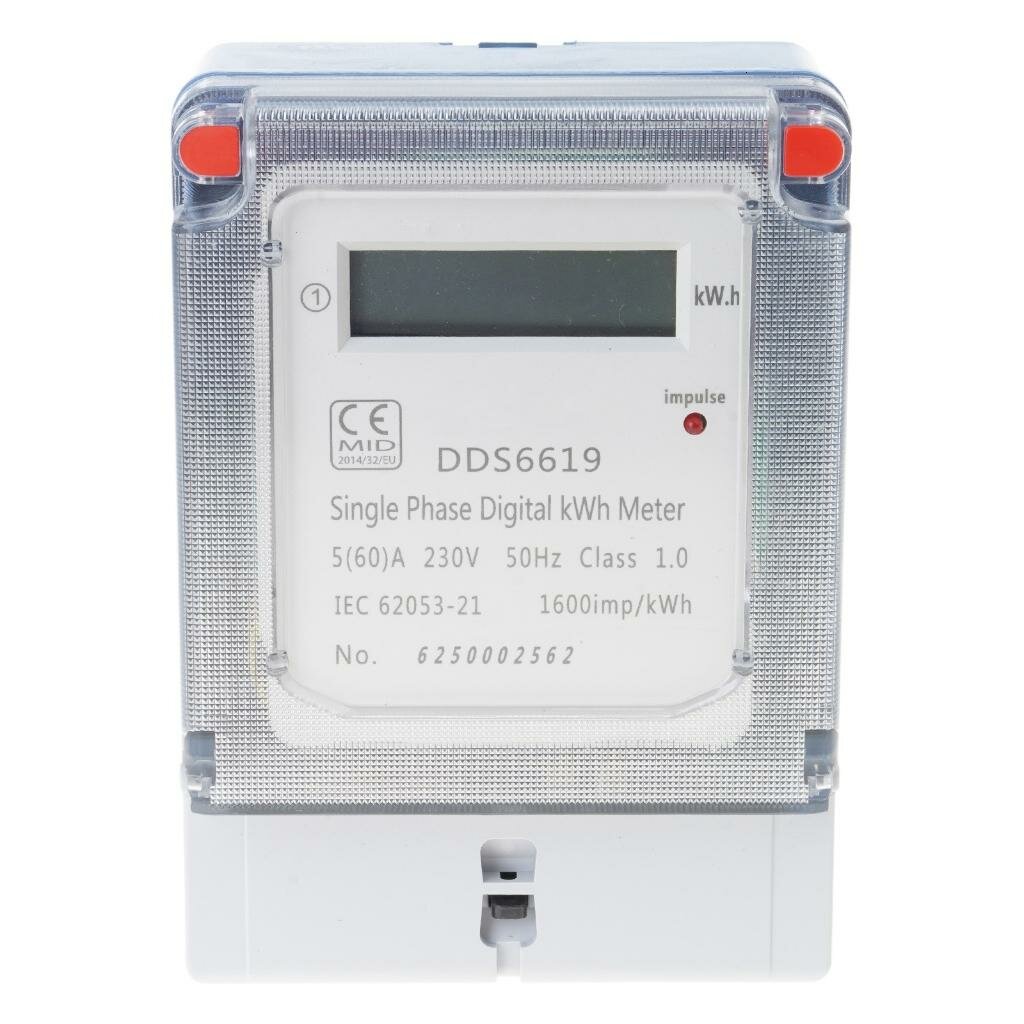 Электросчетчик цифровой LCD для дома и офиса