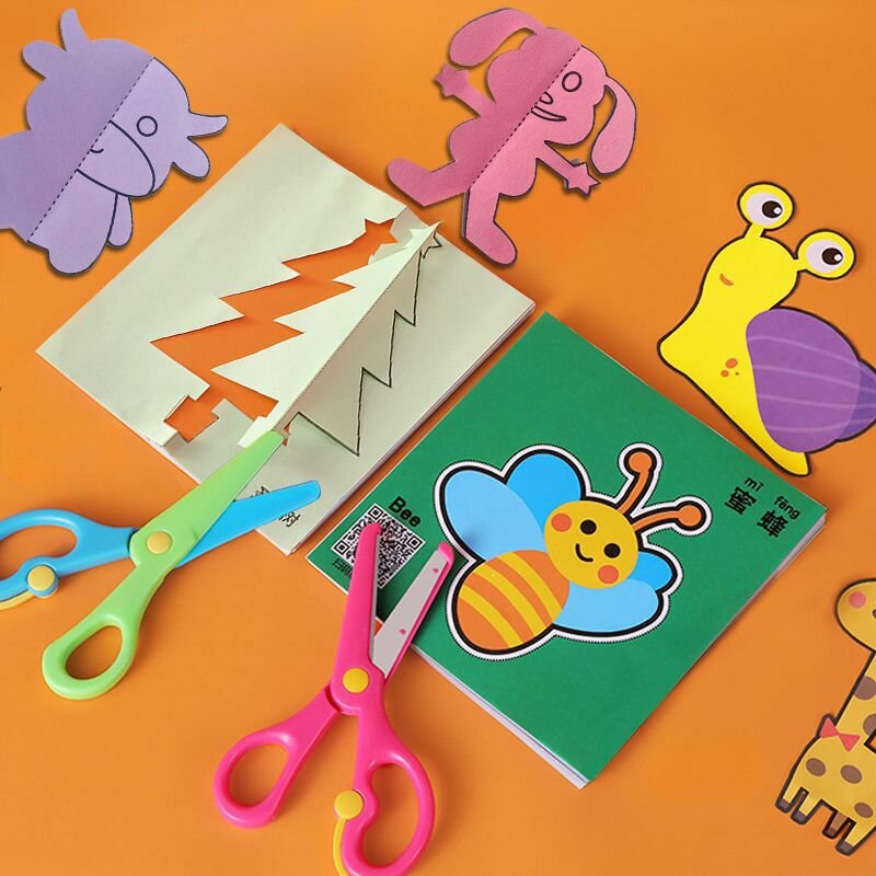 Детские поделки из бумаги для детского сада 2-3-6 лет 4-7 лет, материалы для начинающих, DIY, образовательные и веселые игрушки