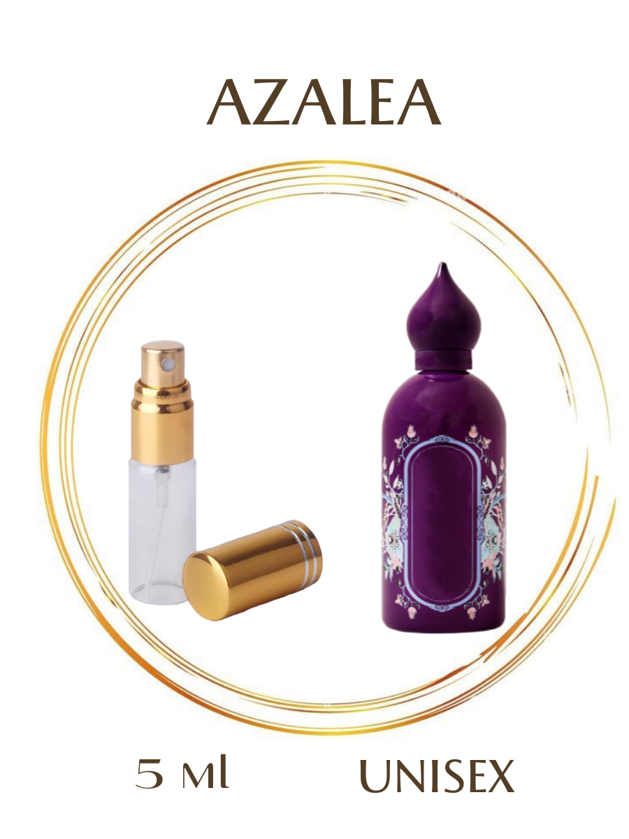 Духи парфюм AZALEA спрей 5 мл унисекс, цветочные, древесные, мускусные