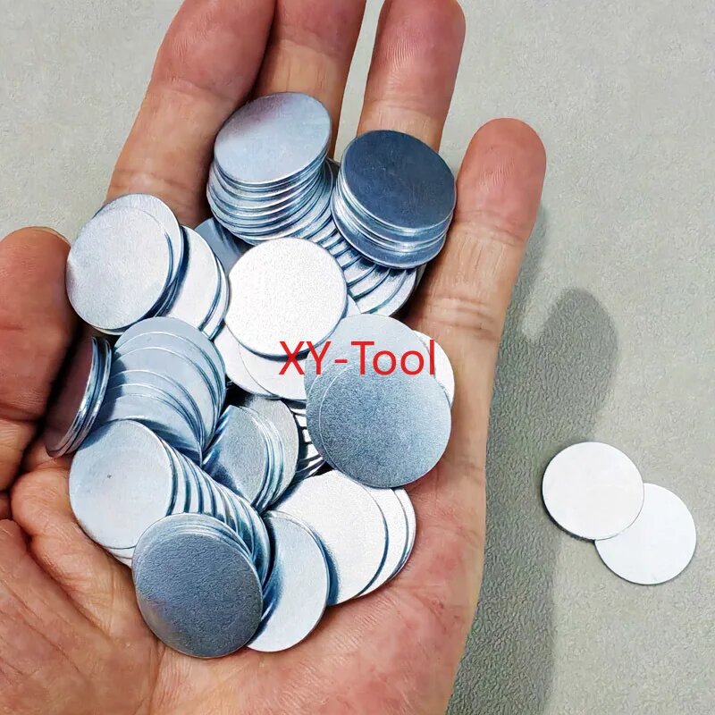 Круглые оцинкованные железные листы 100 шт. 12 x 0.3mm