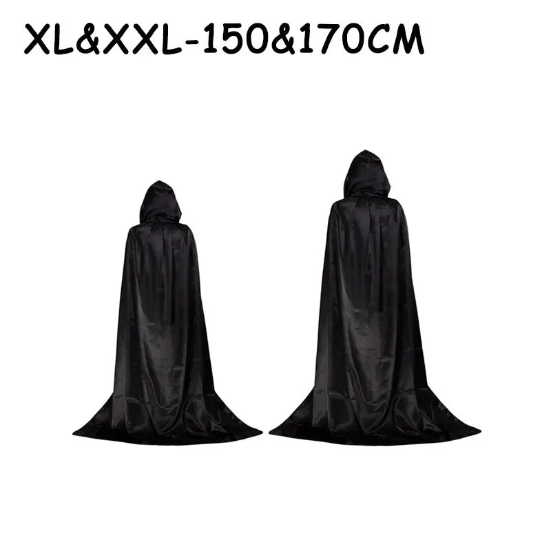 Костюм ведьмы черный XL-XXL-2PC