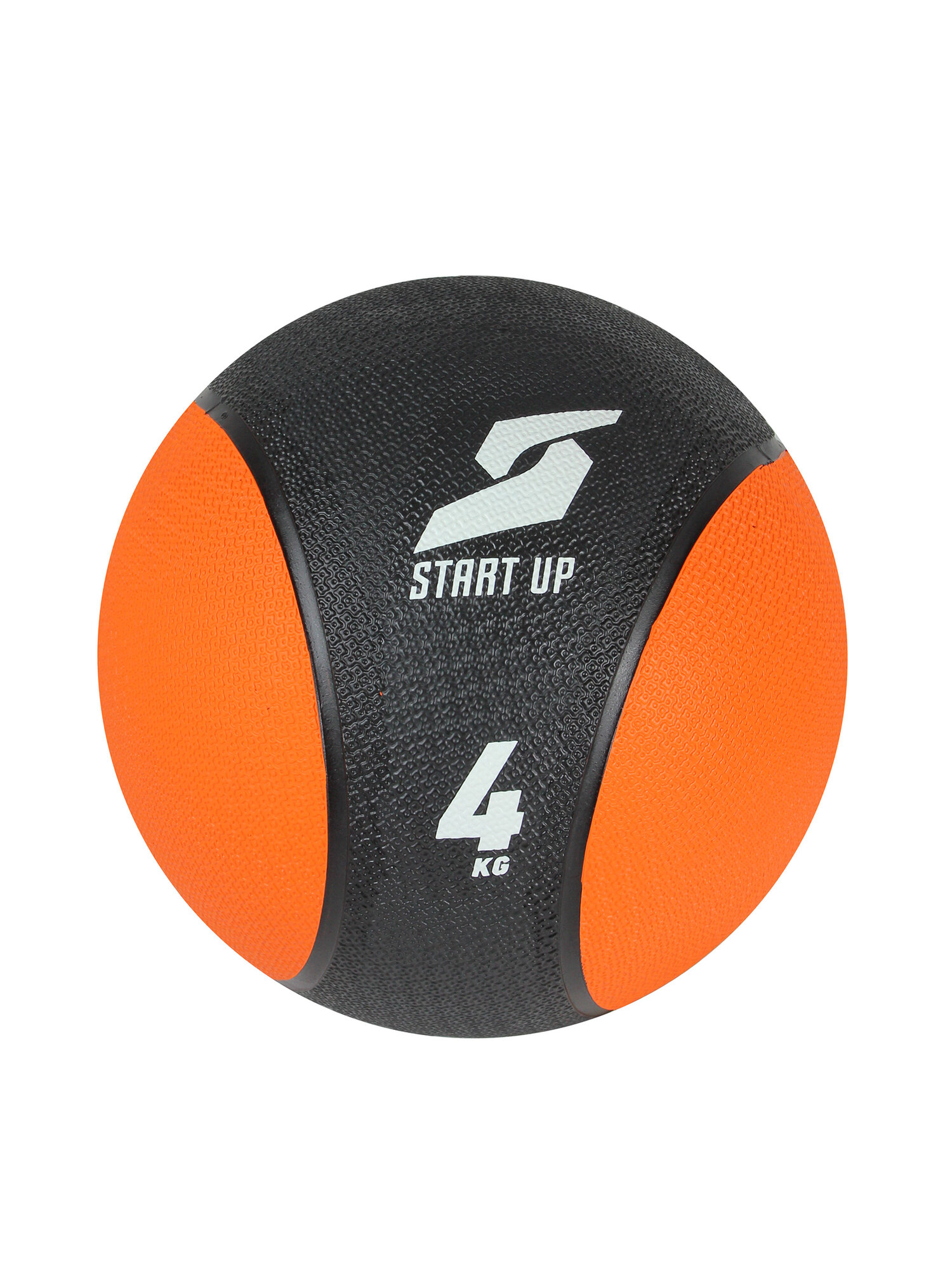 Медицинбол Start Up ECE 081 вес 4 кг, оранжевый/ черный, резина