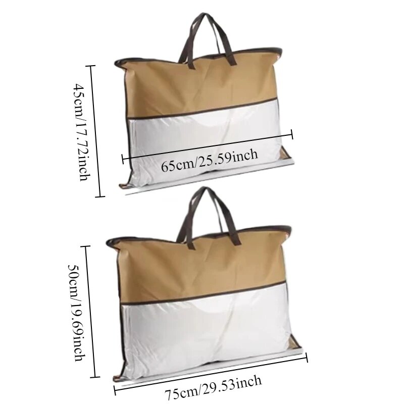 Пылезащитная сумка для хранения из ПВХ 50x75cm