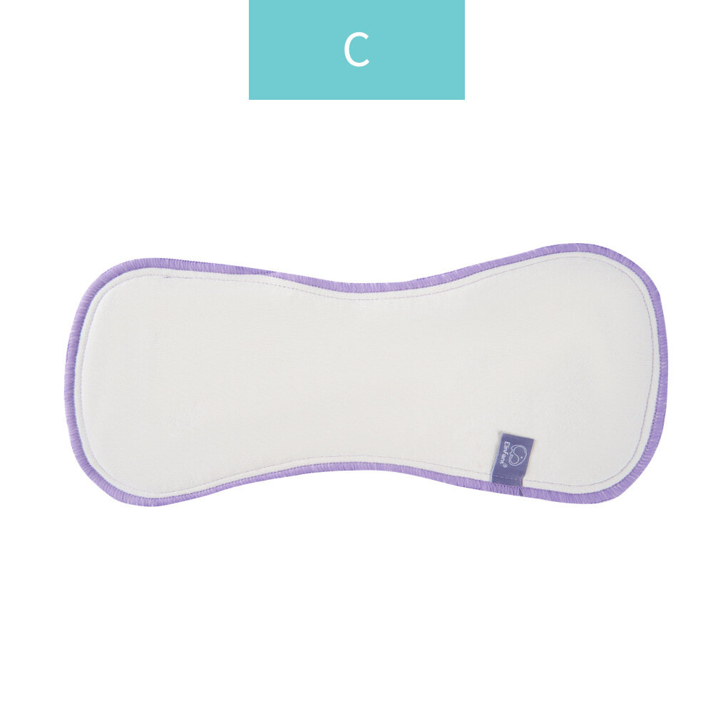 2026 Льняные хлопковые подгузники, перерабатываемые, 3-слойные льняные хлопковые подгузники, дышащие, удобные, впитывающие, детские перерабатываемые подгузники