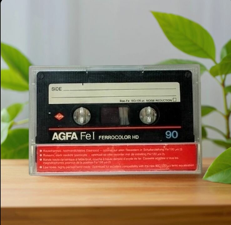 Аудиокассета AGFA FeI 90 FERROCOLOR HD